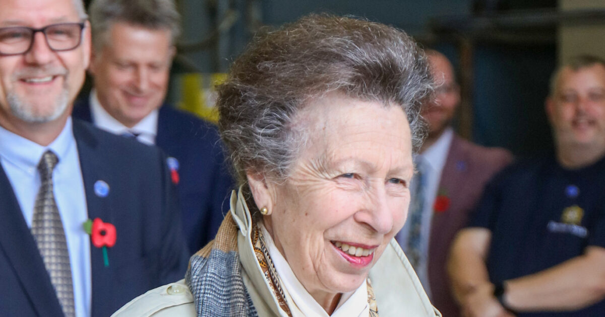 Her Royal Highness The Princess Royal Visits Yorkshire Farm and Factory ...